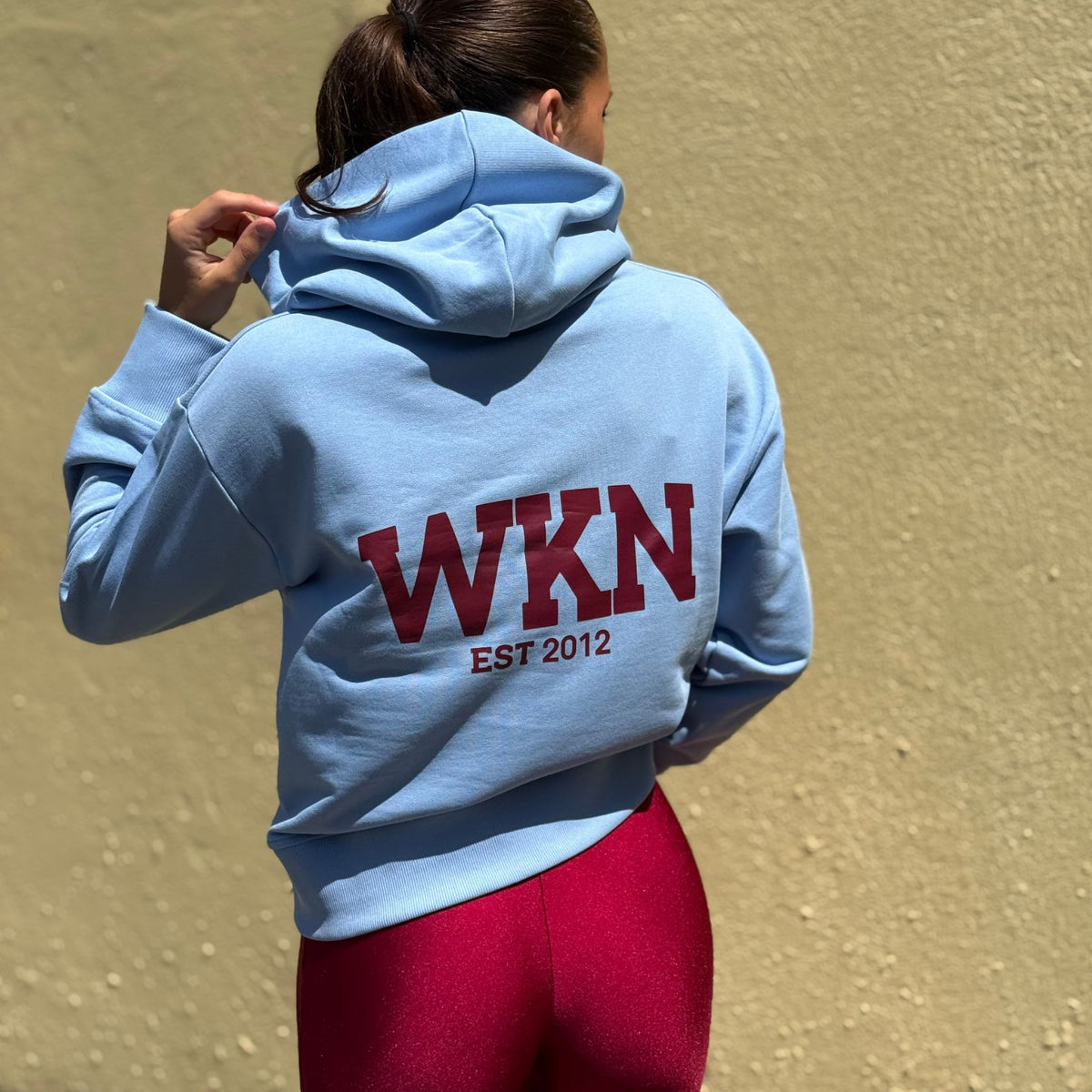 Leggins tinta unita Shangai bordeuax – Wikini